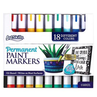 Painters Ultra Fine Point White Permanent Paint Pen, 1 Each - Walmart.com