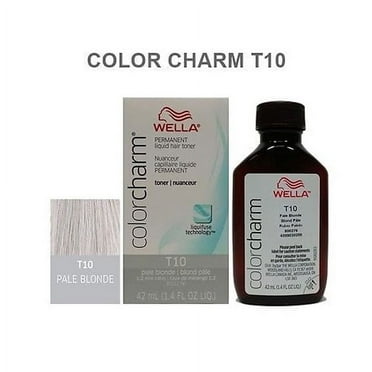 2 Pack - WellaCOLOR CHARM, HAIR COLOR Permanent Liquid Hair Toner, Pale ...