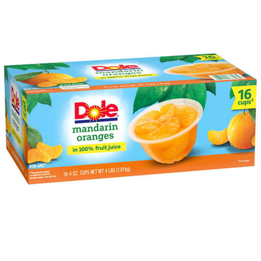 Dole Fruit Bowls In Gel Variety Pack Snacks, Peaches, Mixed Fruit ...