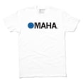 Blue Dot Omaha Text Logo TShirt Trending Tee Best Gift Shirts - Walmart.com