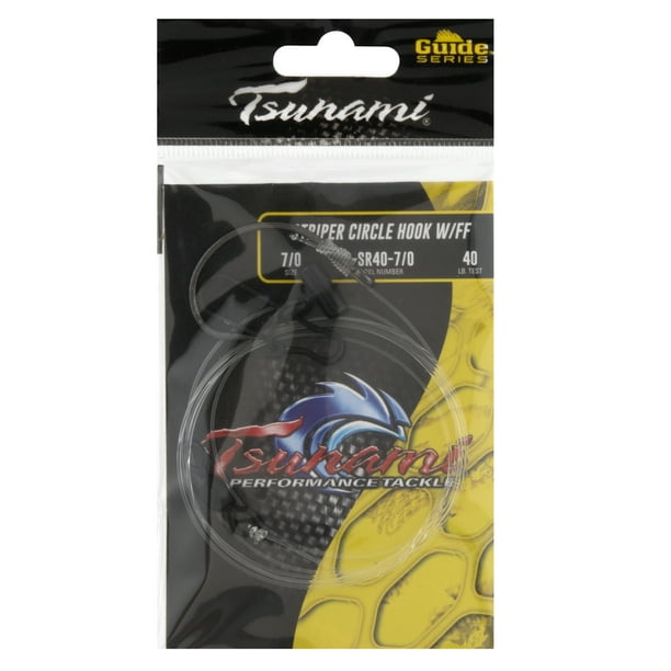 Tsunami Striper Rig- 7/0- 40lb - Walmart.com