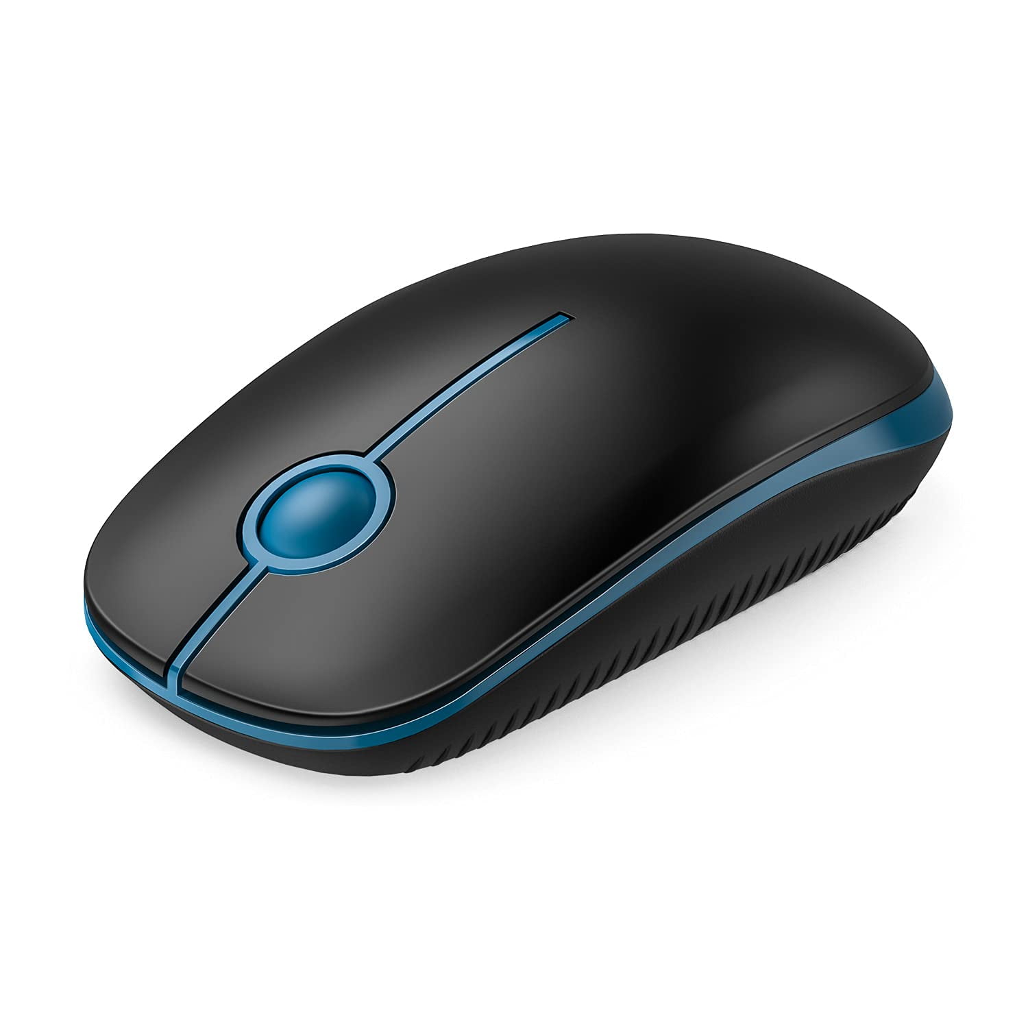 Wireless Mouse, 2.4G Slim Portable Computer Mice with Nano Receiver for ...
