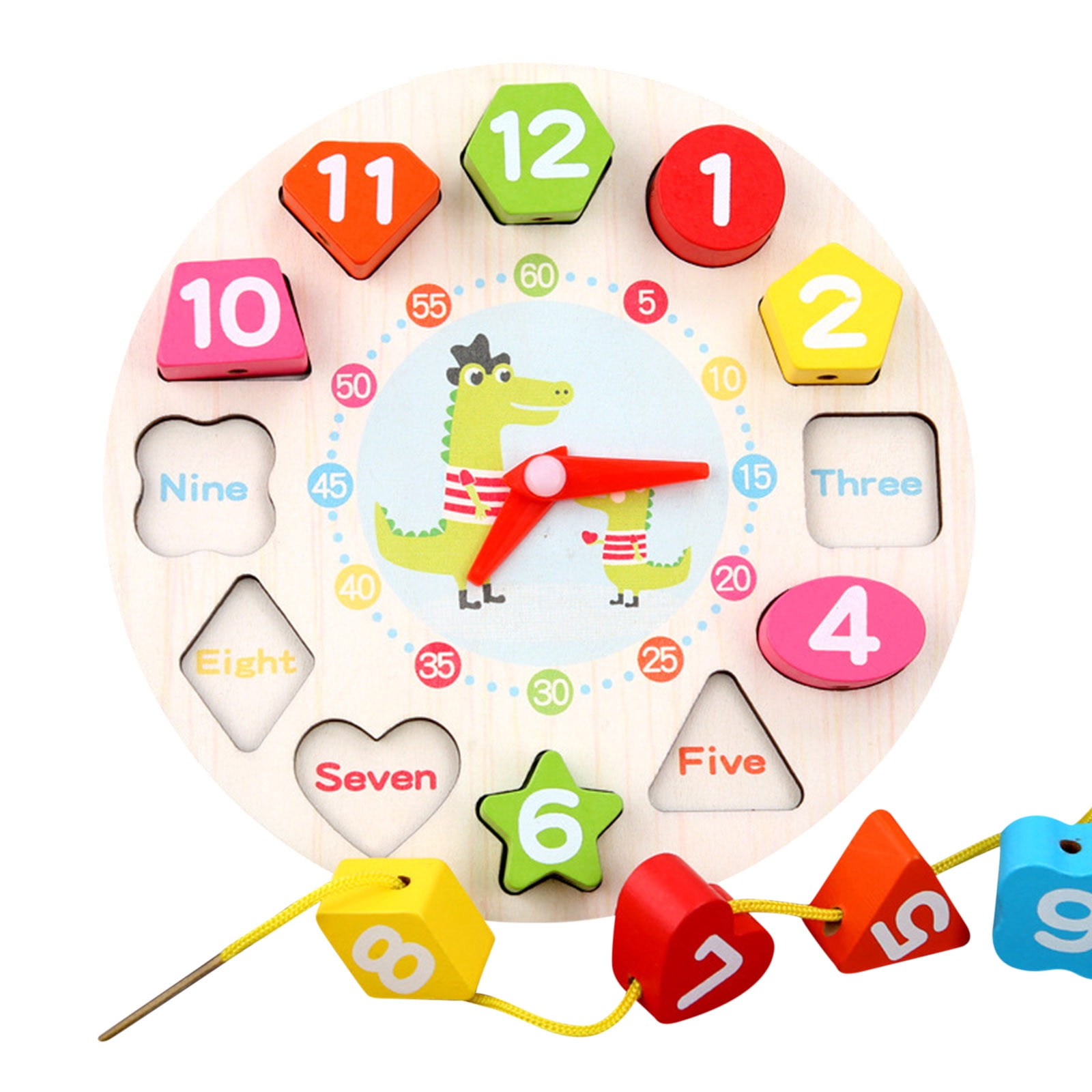 Click here for Jovati Wooden Digital Clock Childrens Alarm Clock... prices