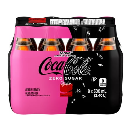 Coca-Cola Zero Sugar Move Bottles, 300 mL, 8 Pack | Walmart Canada