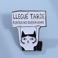 CEORPER Stylish Sophisticated Cats Themed Brooch Pin Sturdy Alloy ...