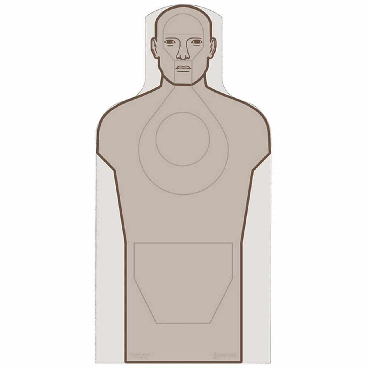 25 Pcs of US Marine Corps Marksmanship Qualification Target Brown Size ...