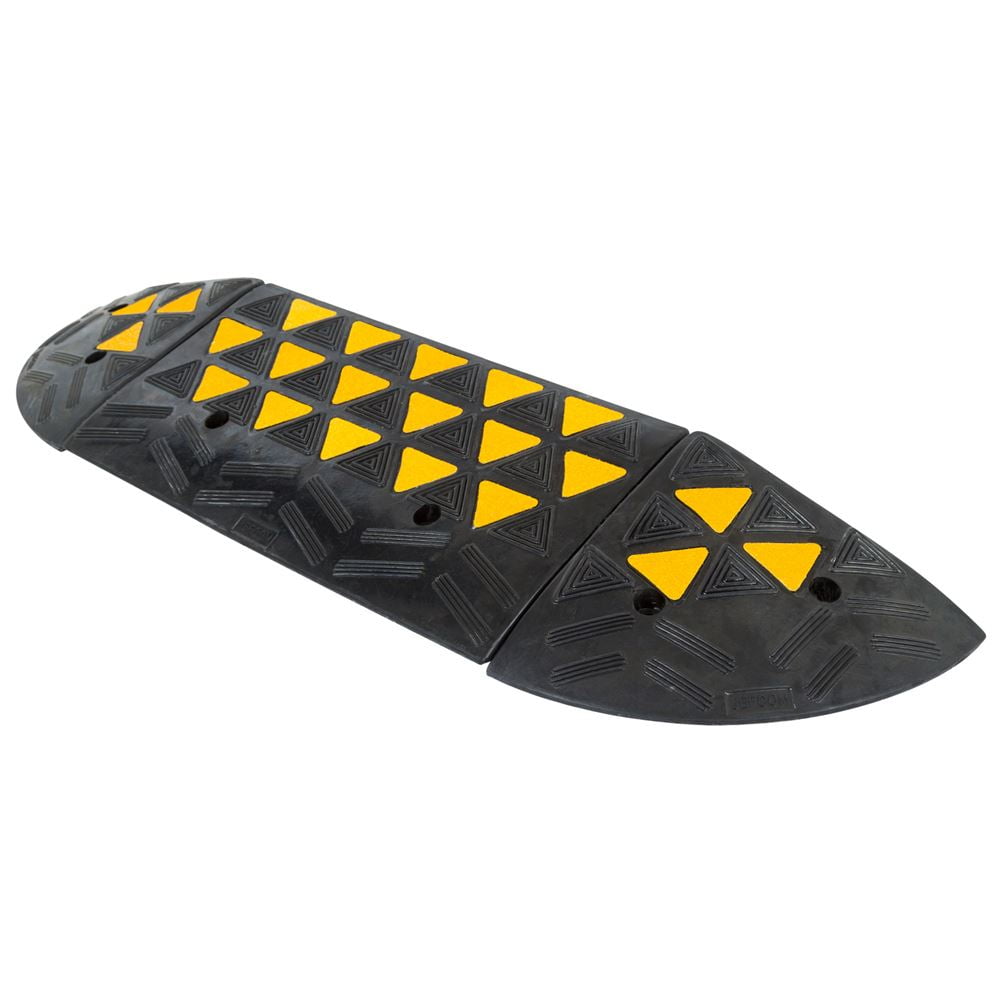 Guardian 4" Rubber Curb Ramp with Round End Caps - Walmart.com