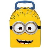 Despicable Me Minion Lunch Tin Dome Shape Tin Lunch Box x 3 - Walmart.com