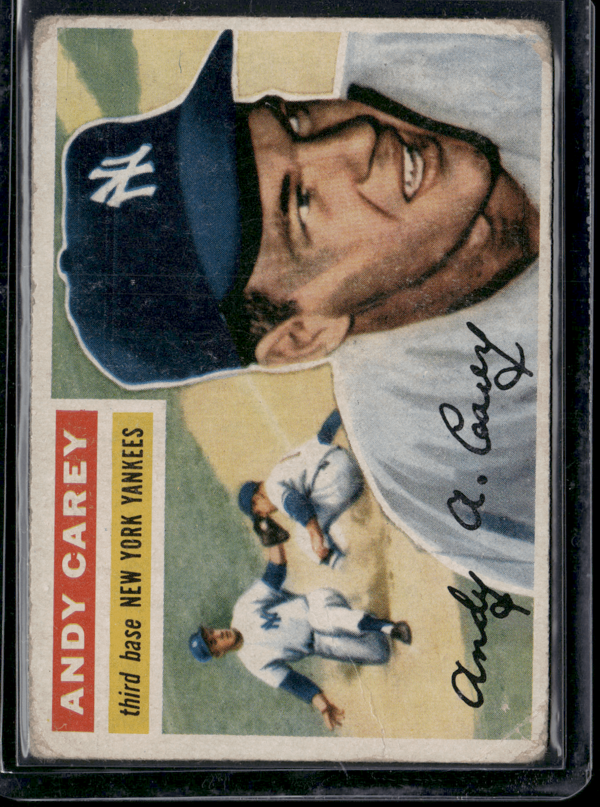 1956 Topps ANDY CAREY #12 - Walmart.com