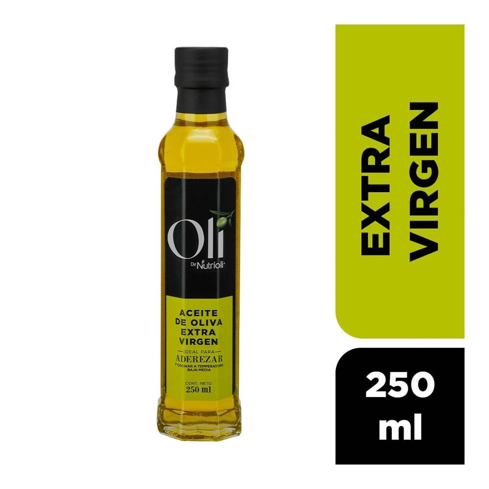 Aceite de oliva Nutrioli Oli extra virgen 250 ml | Walmart en línea