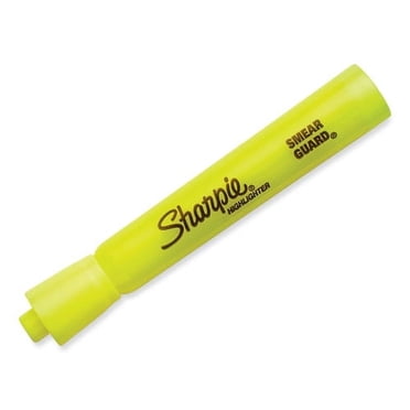 Sharpie Clear View Tip Highlighters, Yellow, 3 Count - Walmart.com