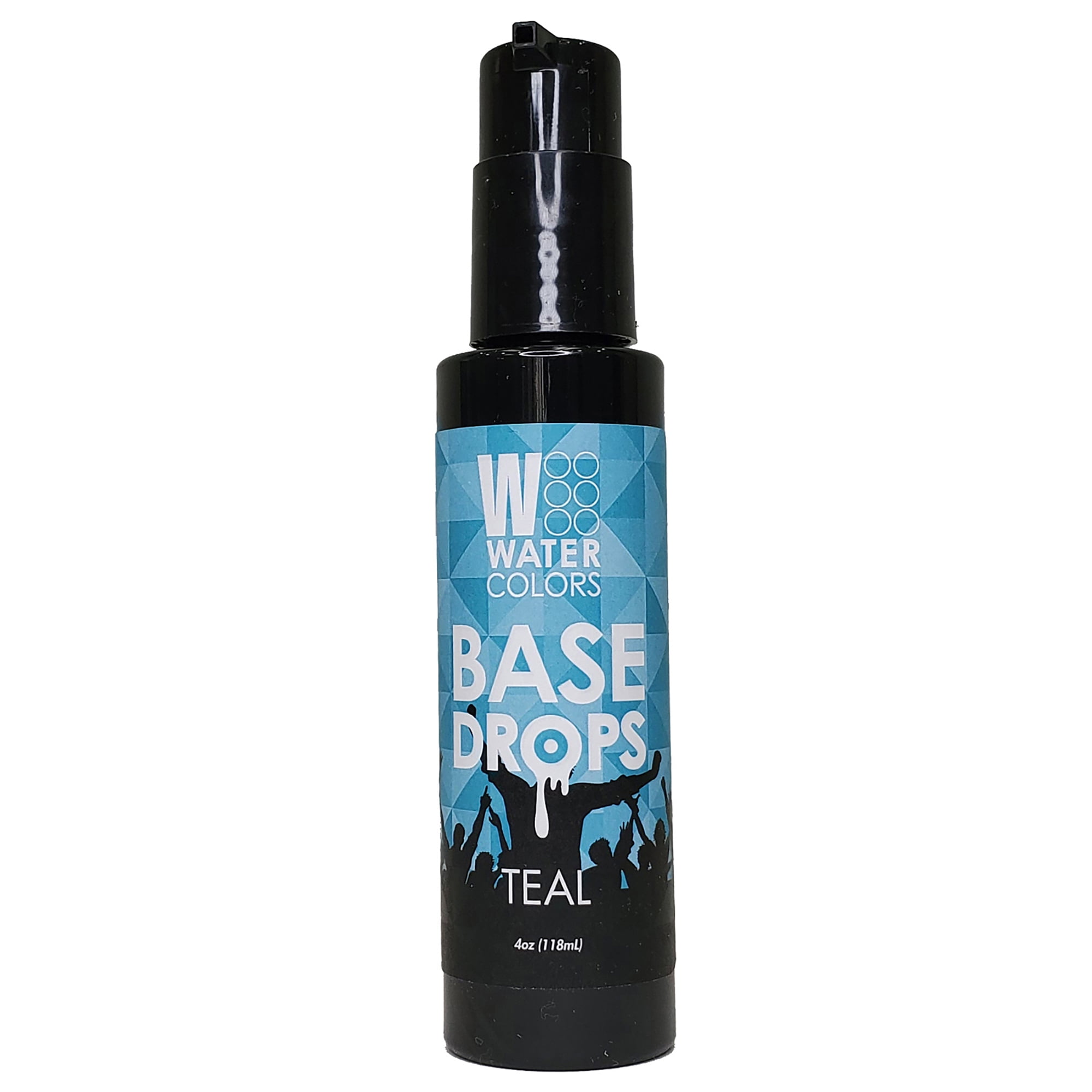 Tressa Watercolors Base Drops, Temporary Hair Dye Drops, Teal, 4 oz ...