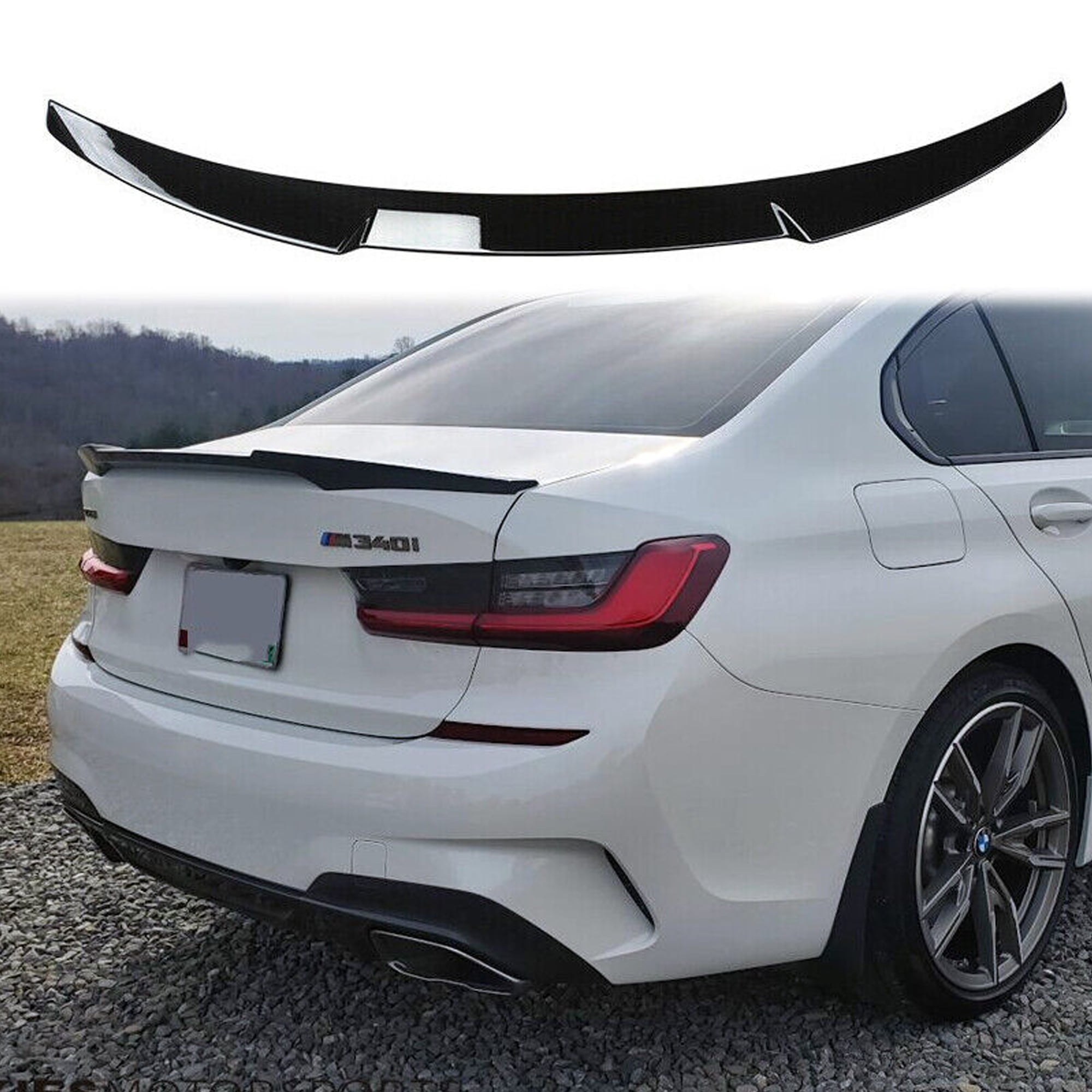 NINTE Rear Trunk Spoiler for 2019-2023 BMW 3-Series G20 330i M340i G80 ...