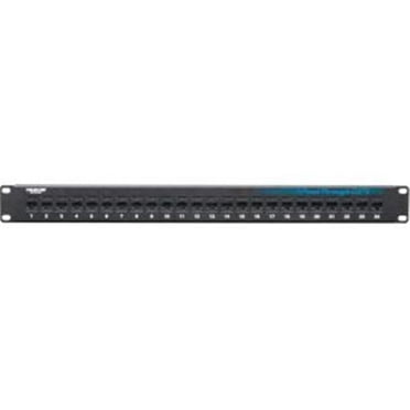 Blcak Box JPM810A-R2 CAT5e Feed-Through Patch Panel - 2U, Unshielded ...