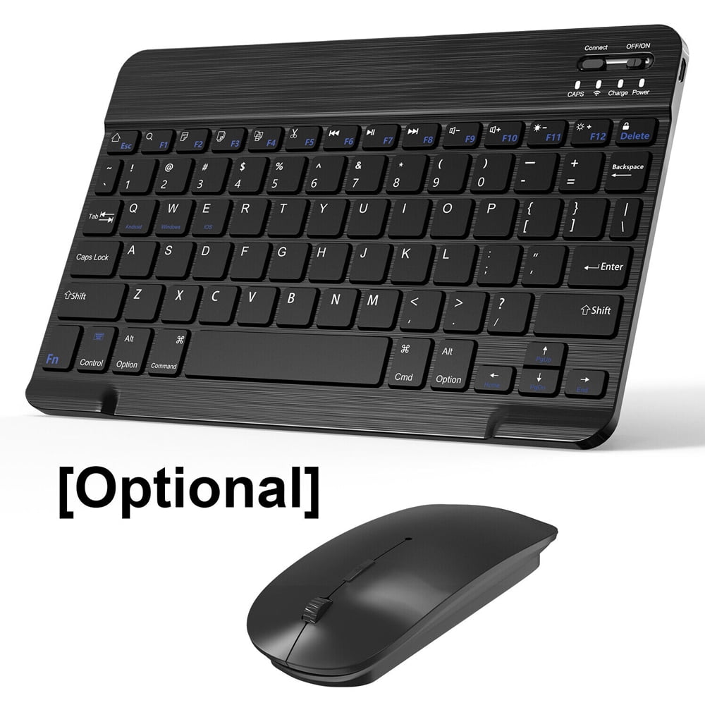Ultra-Slim Bluetooth Keyboard Portable Mini Wireless Keyboard ...