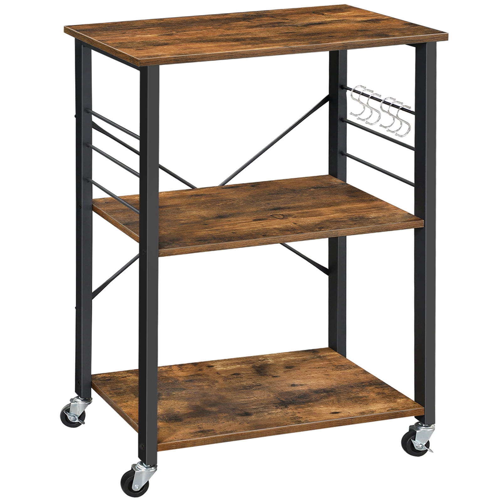 Click here for Vasagle Kitchen Shelf On Wheels  Serving Cart With... prices