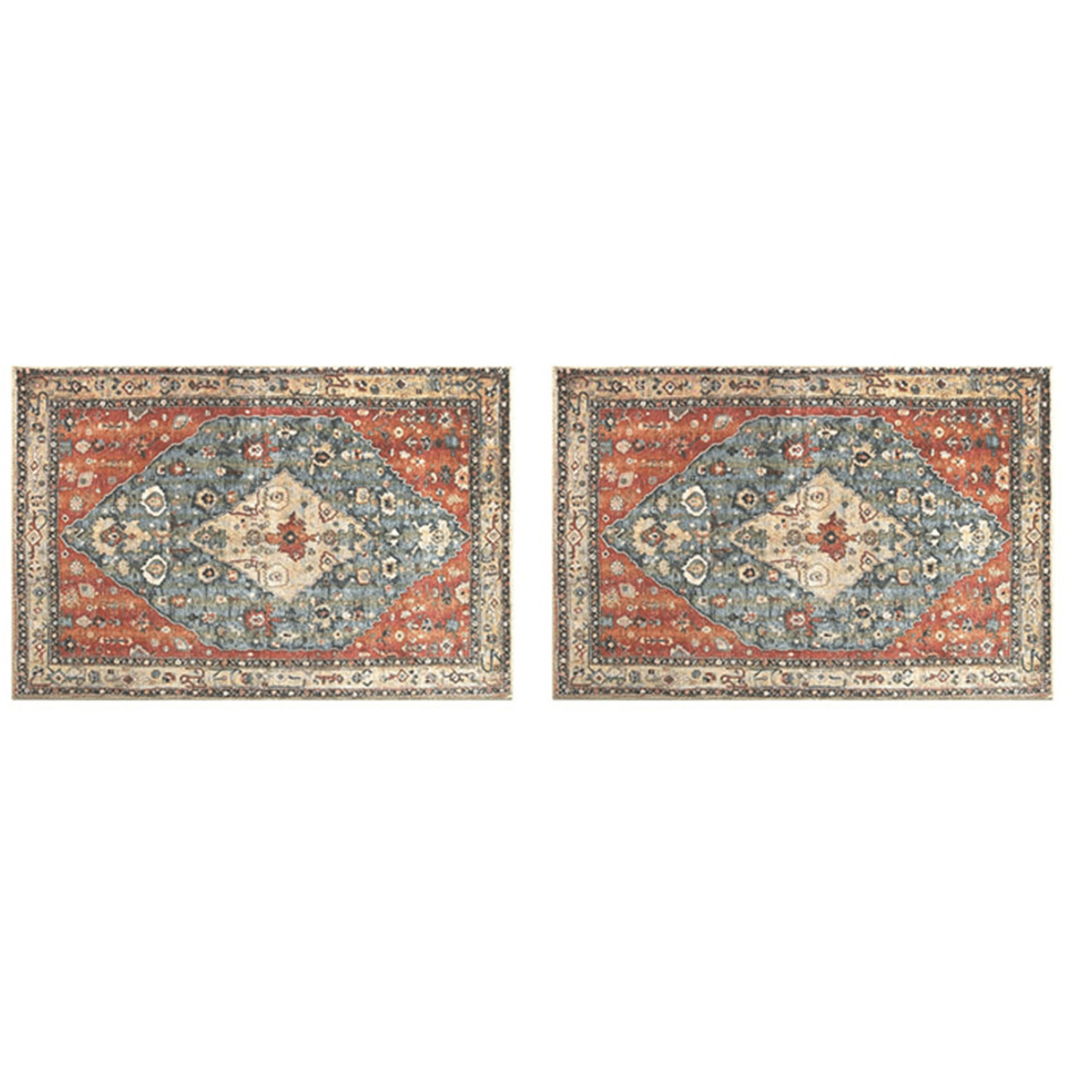 Click here for Unbranded 2x Distressed Entryway Rug Doormat Bohem... prices