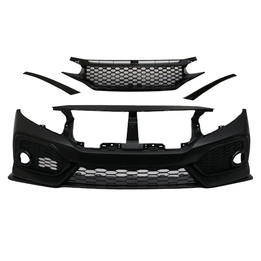 Ikon Motorsports Compatible with 16-21 Honda Civic Coupe Sedan OE Style ...