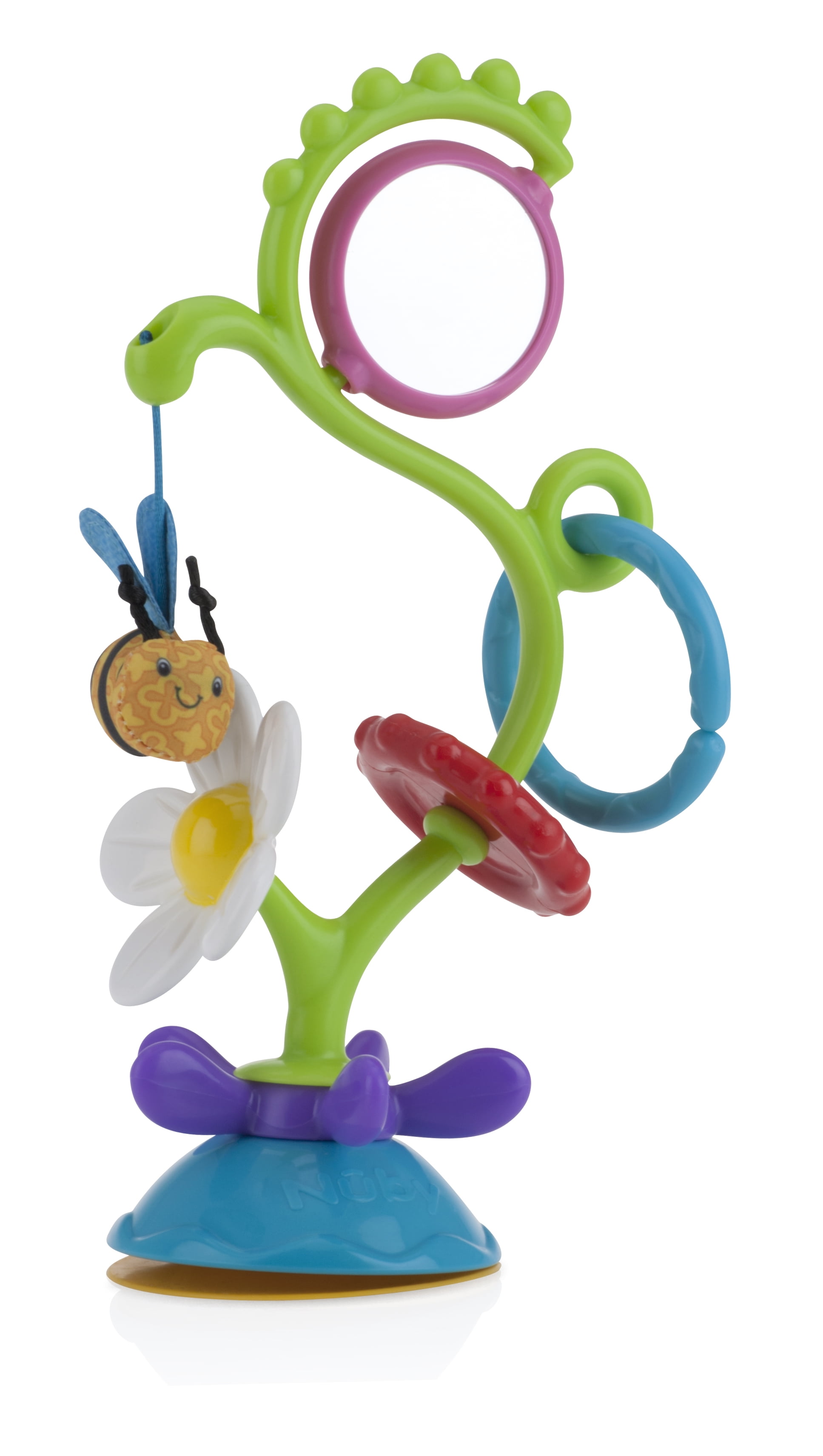 Nuby Buzzy Blossoms Suction Base Interactive Toy - Walmart.com