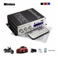 Mini Bluetooth Hi-Fi Stereo Bass Booster MP4 12V For Car Motorcycle ...