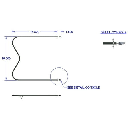 Range Kleen Bake Element, Fits Whirlpool, Maytag, Roper, Magic Chef ...
