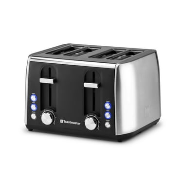 Toastmaster 4-Slice Cool Touch Toaster with Four Wide Slots - Walmart.com