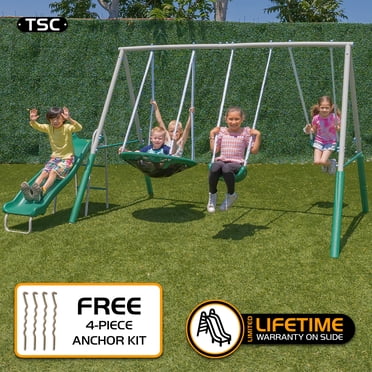 Sportspower Super Saucer Backyard Playset: Outdoor Kids Playground with ...
