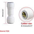 BDKWID-Qrity 1 PCS 3/8" Quick Connect Check Valve for RO water system ...