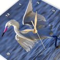 3drose, Usa, Texas. South Padre Island, Egret Chasing Fish in Tidal ...