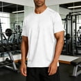 Aeguzox Mens T-shirts Training Round Neck Running Fitness Athletic ...