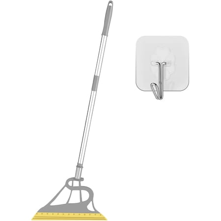 Multifunctional Magic Broom, Wet & Dry Rubber Broom, Bathroom Broom ...