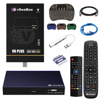 New 2026 vSeeBox V6 Plus Android TV Box, 4GB RAM 64GB Storage with ...