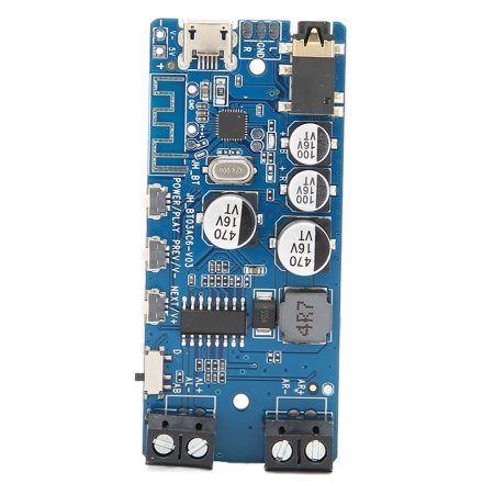 Power Board Module, 2x5W Dual Power Output 5.0 Stereo Receiver Audio ...