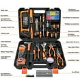 Rirool 148 Piece Hand Tool Set with Hard Case for DIY & Home Repair ...