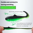 awjaisca 10Pcs Fishing Bait with Curved Tail Realistic Looking Vibrant ...