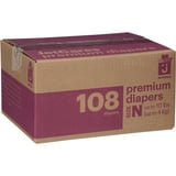 Jetcares Diapers, Newborn, 108 Diapers - Walmart.com