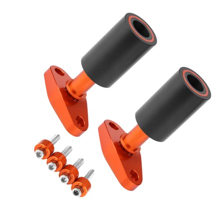 Goriertaly 2x Orange Aluminum Alloy Motorcycle Frame Slider For ...