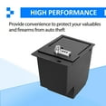 Kojem Safe Center Console Car Safe Interior Storage Lock Gun Safe Box ...