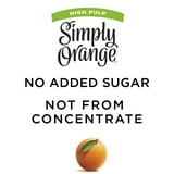 Simply Non GMO High Pulp Orange Juice, 52 fl oz Bottle - Walmart.com