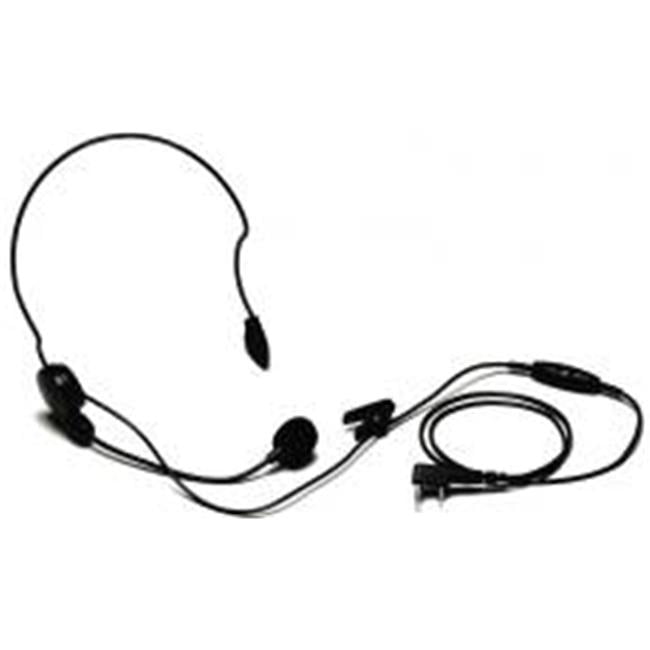Clip Microphone Headset With Behind The Head Earphone - Walmart.com