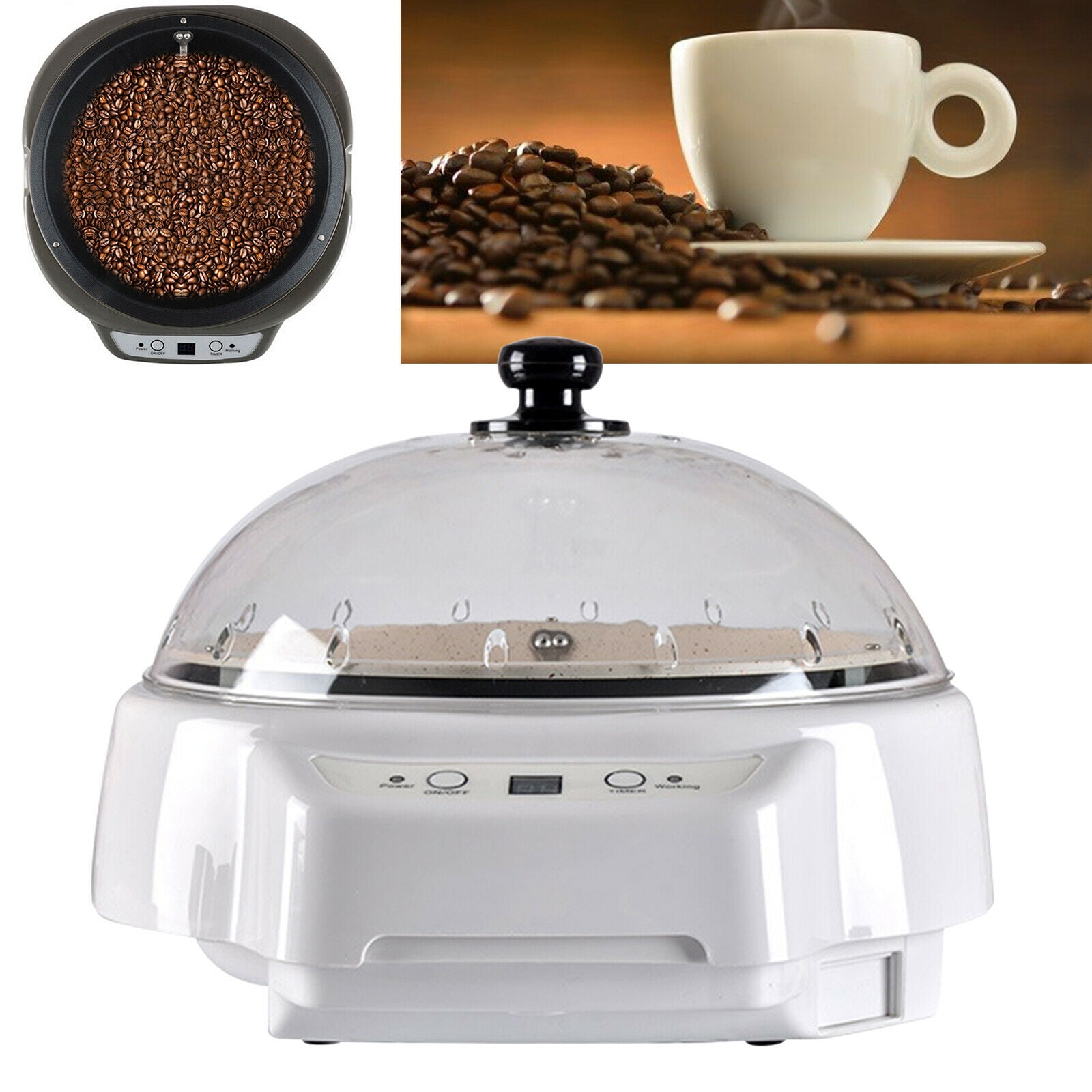 DENEST Electric Coffee Roaster Machine Home Coffee Roasting Machine ...