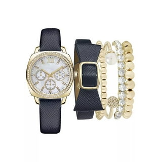 Michael Kors Women's Jaryn Rose Gold-Tone Two-Hand Watch and Bracelet ...