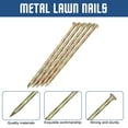 Omeite inch twisted thread nails garden wood nails (6 inch 150mm about ...