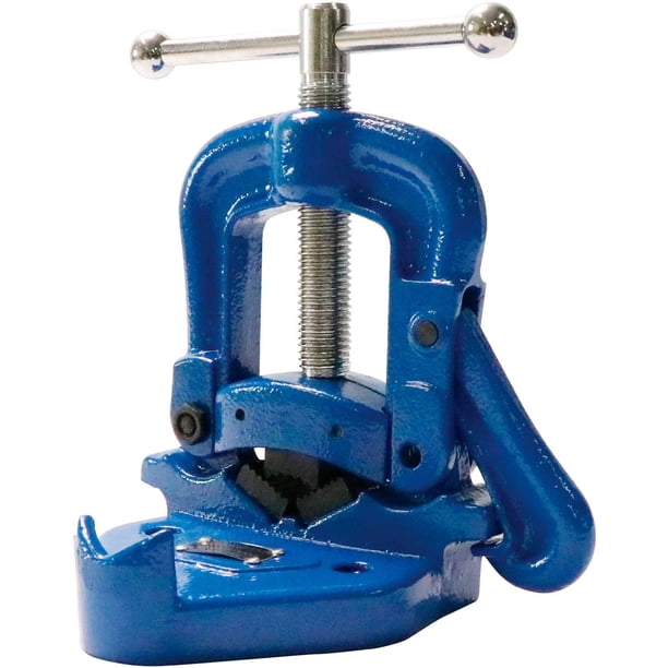 Global Industrial Bench Yoke Vise, 1/8", 2-1/2" Pipe Capacity - Walmart.com