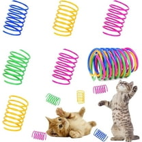 Spot Wide Colorful Springs Kitten Toy - Stimulating Cat Playtime ...