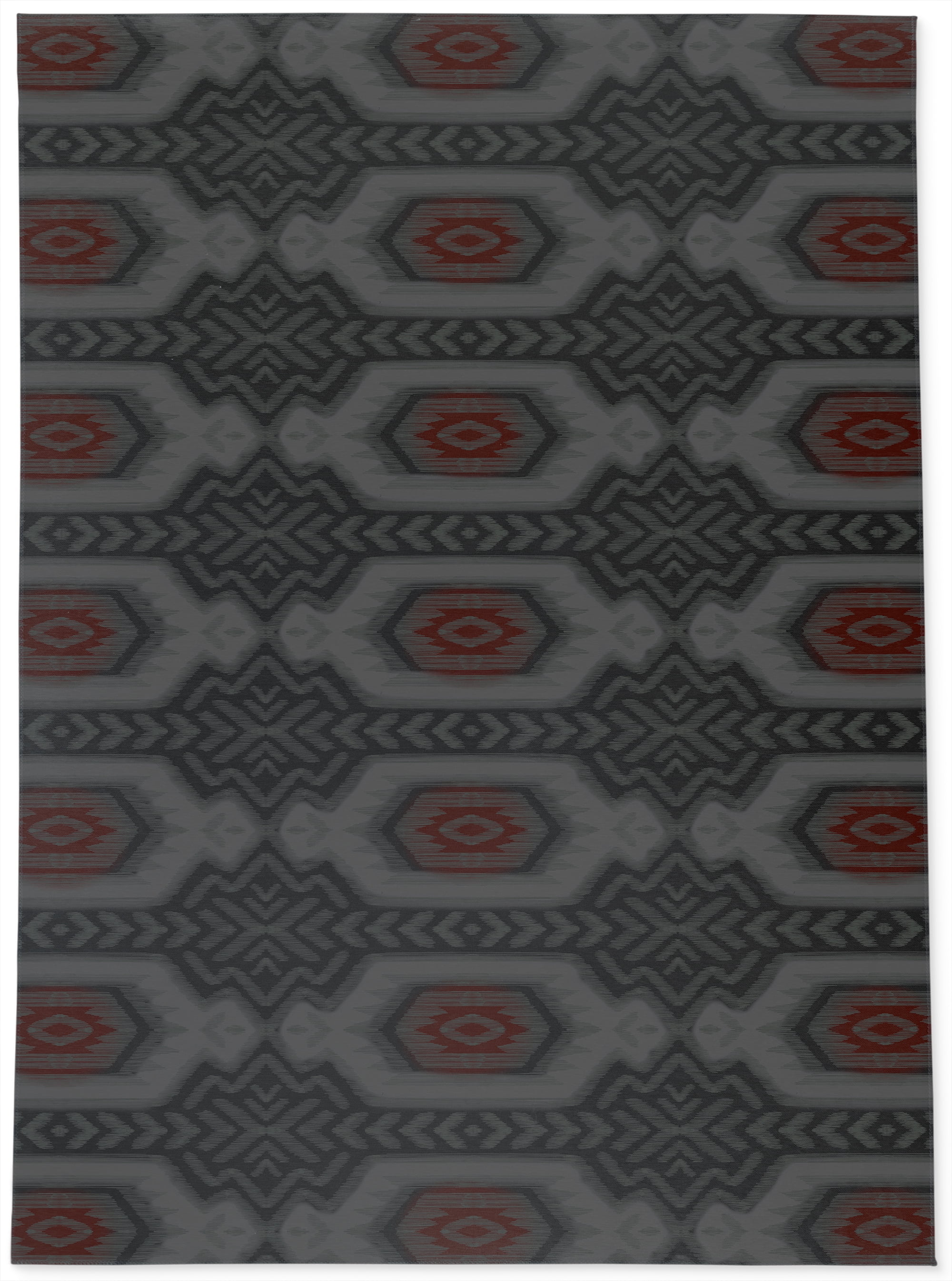 TAOS RED Kitchen Mat By Kavka Designs - Walmart.com