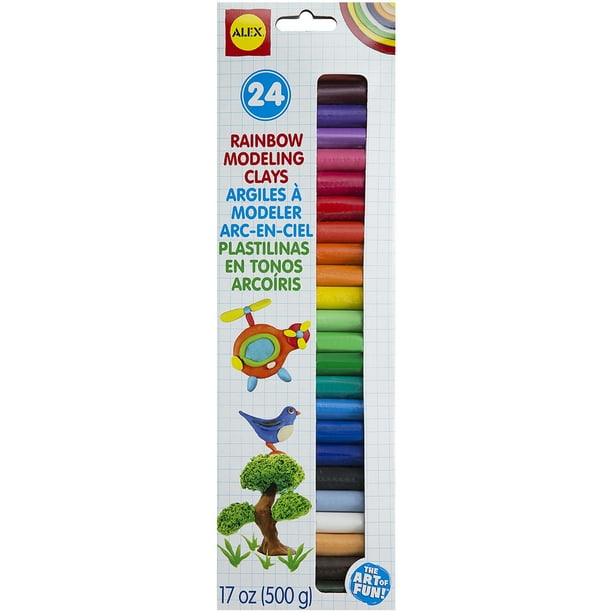 Modeling Clay .7oz 24/Pkg Assorted Colors - Walmart.com