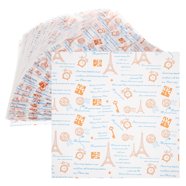 Hamburger Patty Paper Sheets, Wax Paper Squares 250 pcs 6" X 6" Non ...