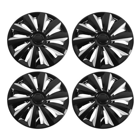 Wheel Hub Cap, 15 Inch Wheel Hub Caps Universal 4Pcs Hubcap Wheel Cover ...