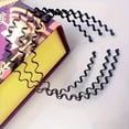 2pcs Iron Black Base Wave Spiral Men'S And Women'S Headband, Invisible ...